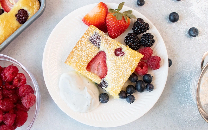 Spring Berry Cake